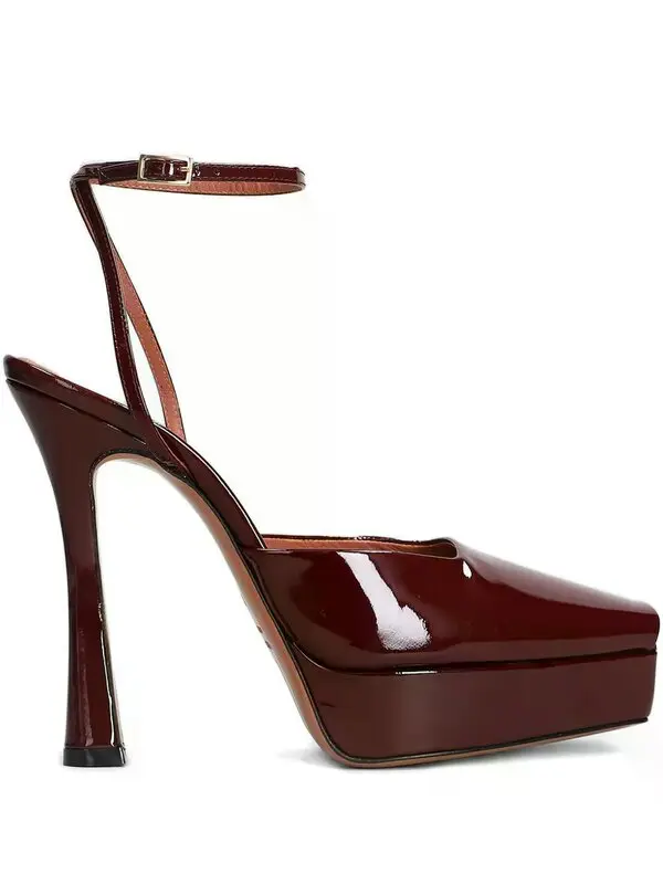 CASTAGNA 120mm Vicky Platform Pumps