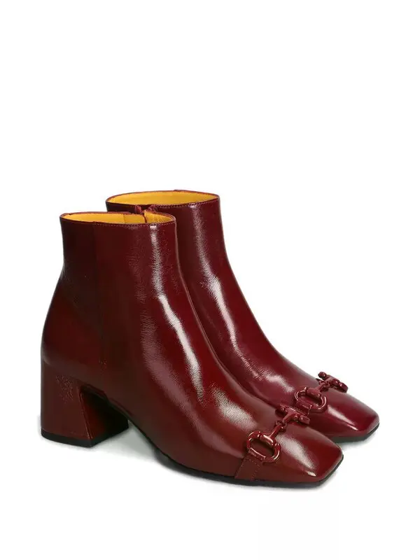 MARA BINI Buckle Square Toe Boots