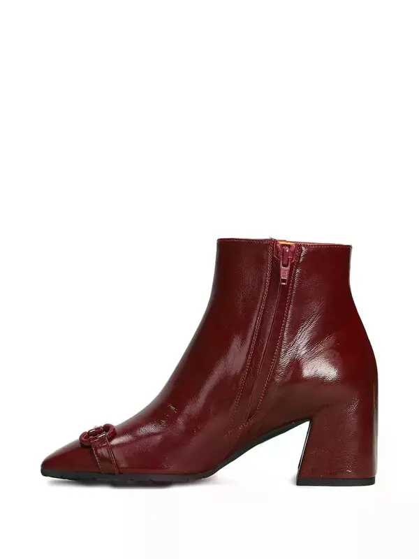 MARA BINI Buckle Square Toe Boots