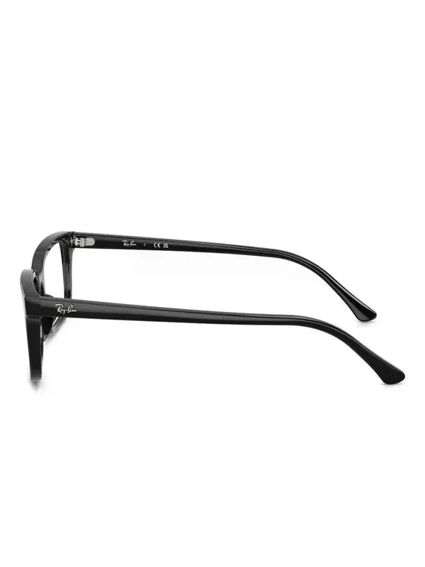 Ray-ban Square-frame Glasses - Black