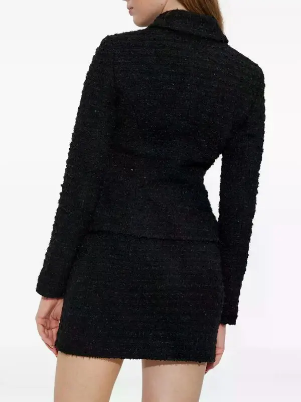 MISBHV Single-breasted Tweed Jacket