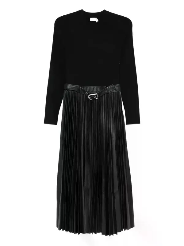 Simkhai Pleated Midi Dress