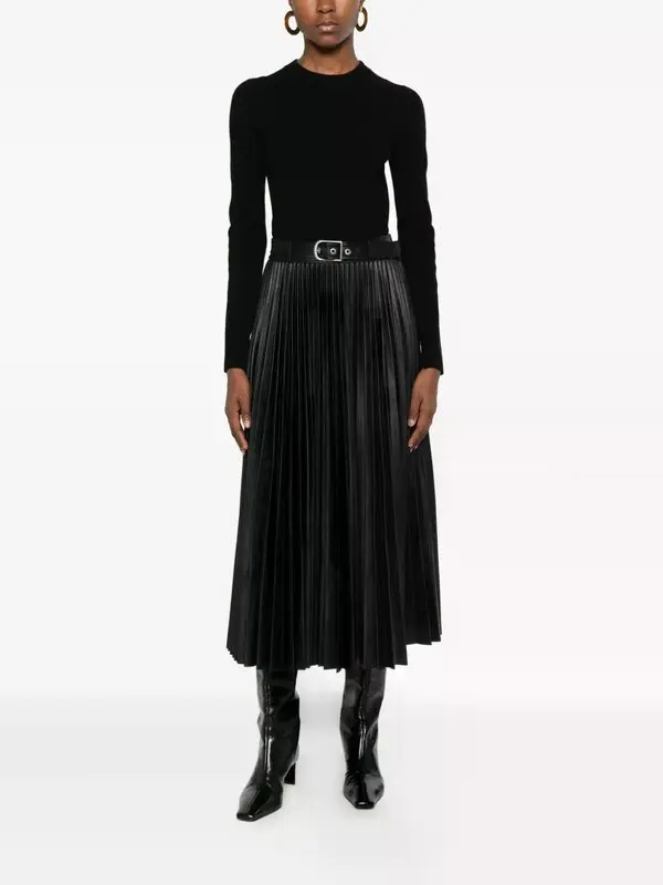Simkhai Pleated Midi Dress