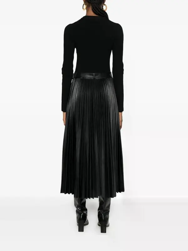 Simkhai Pleated Midi Dress