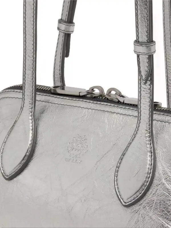 Bally Mini Praline Leather Shoulder Bag