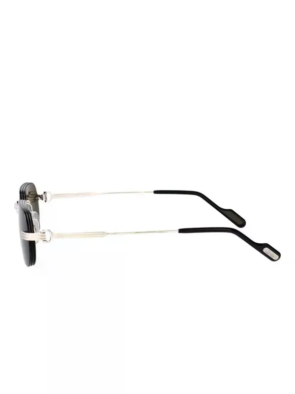 Cartier Rectangle Sunglasses - Silver