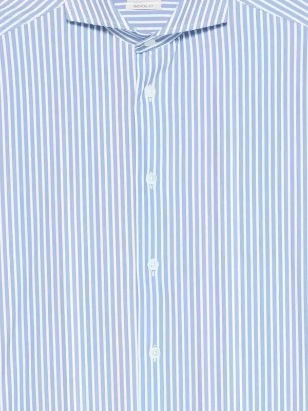 TRAIANO MILANO Striped Shirt