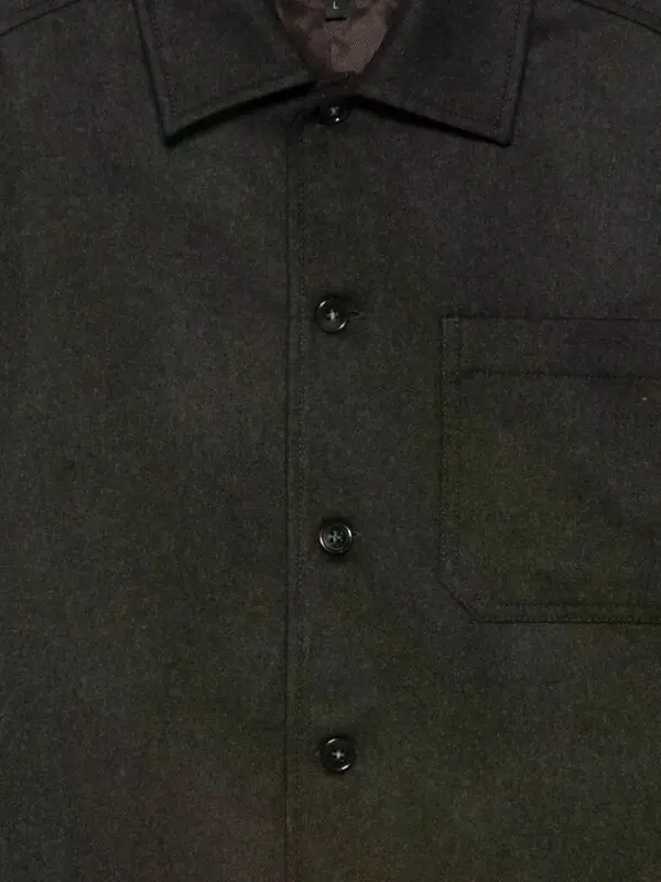 A.p.c. Long Sleeve Shirt - Brown