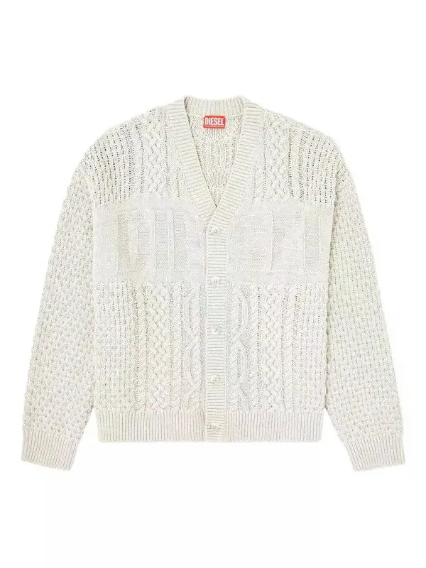 DIESEL® K-antoine Cable Knit Cardigan