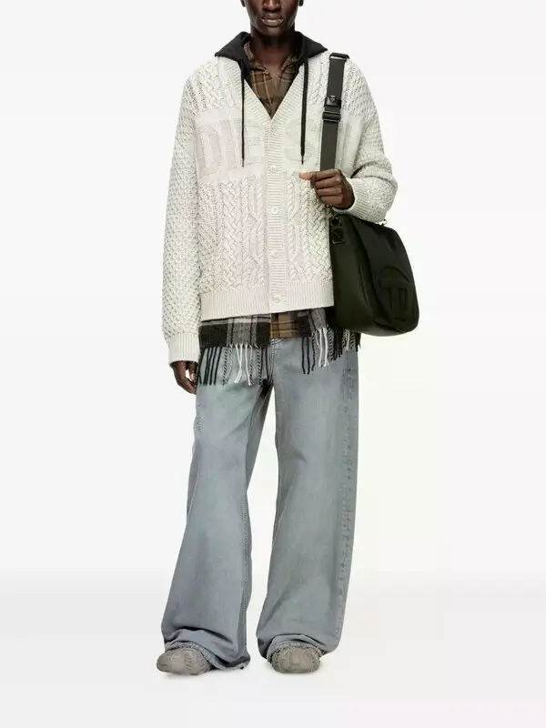 DIESEL® K-antoine Cable Knit Cardigan