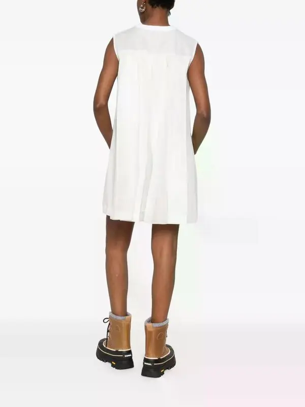 Sacai Cotton Mini Dress