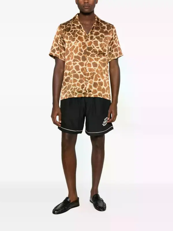 Amiri Logo-print Shorts