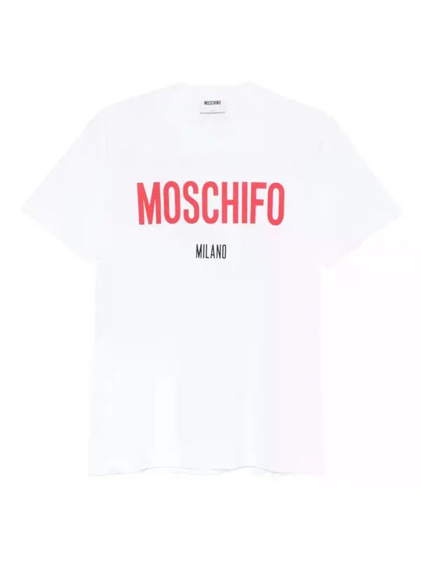 Moschino Logo-print T-shirt - White