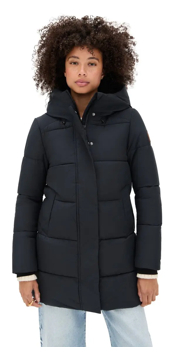 SAVE THE DUCK Bethany Quilted Jacket - Black