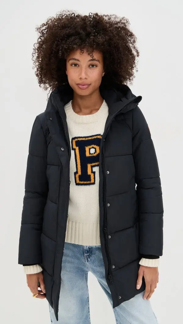 SAVE THE DUCK Bethany Quilted Jacket - Black