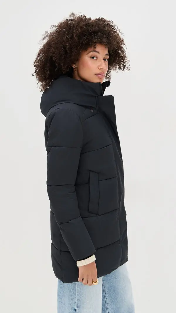 SAVE THE DUCK Bethany Quilted Jacket - Black