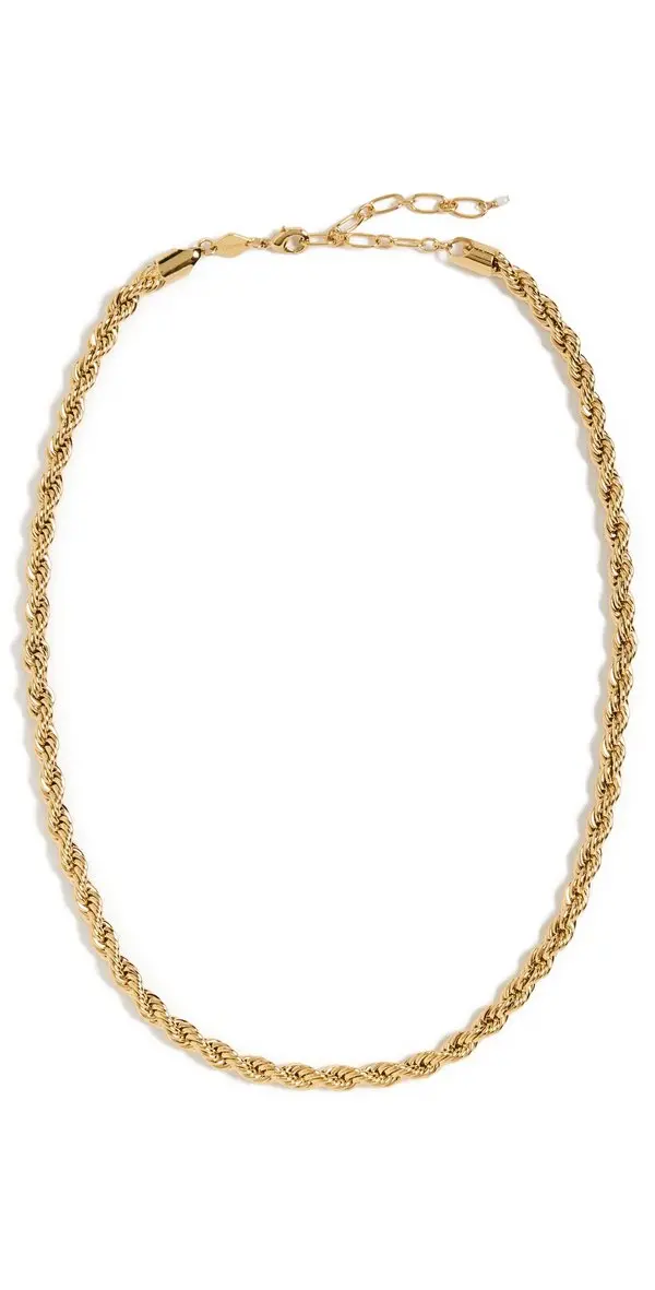 Anni Lu En Rope Necklace - Gold