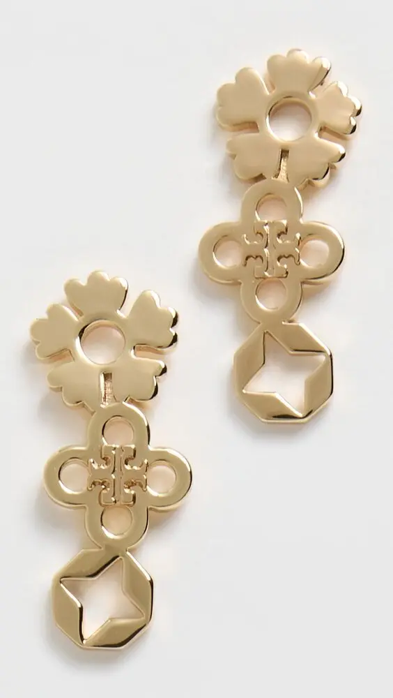 Tory Burch Forget Me Not Cluster Stud Earrings