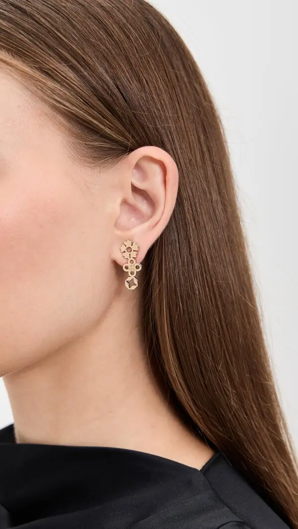 Tory Burch Forget Me Not Cluster Stud Earrings