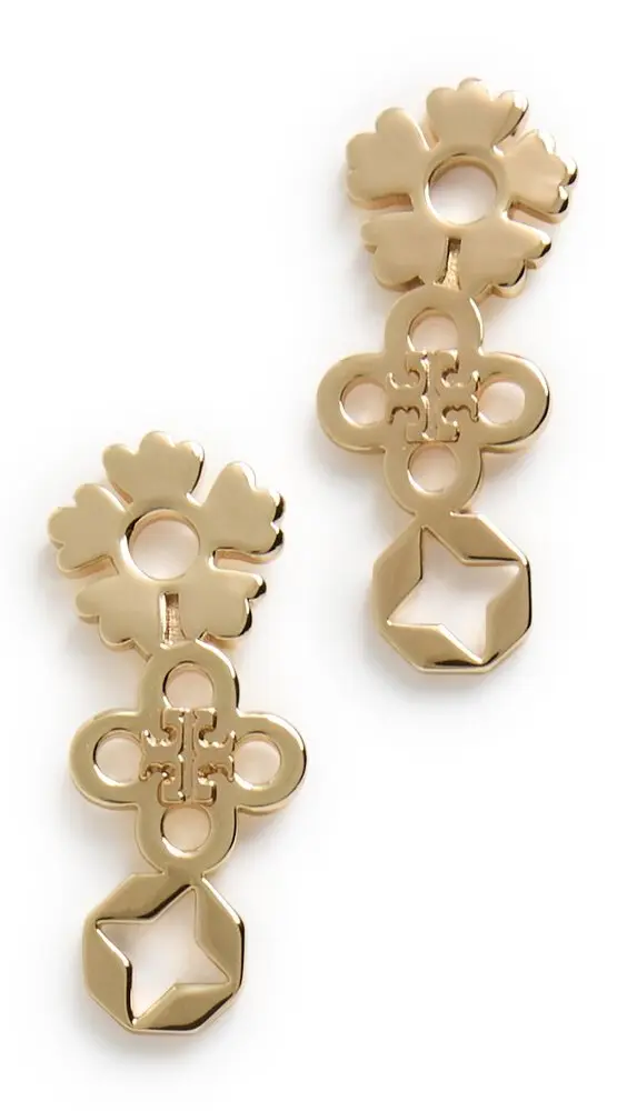 Tory Burch Forget Me Not Cluster Stud Earrings