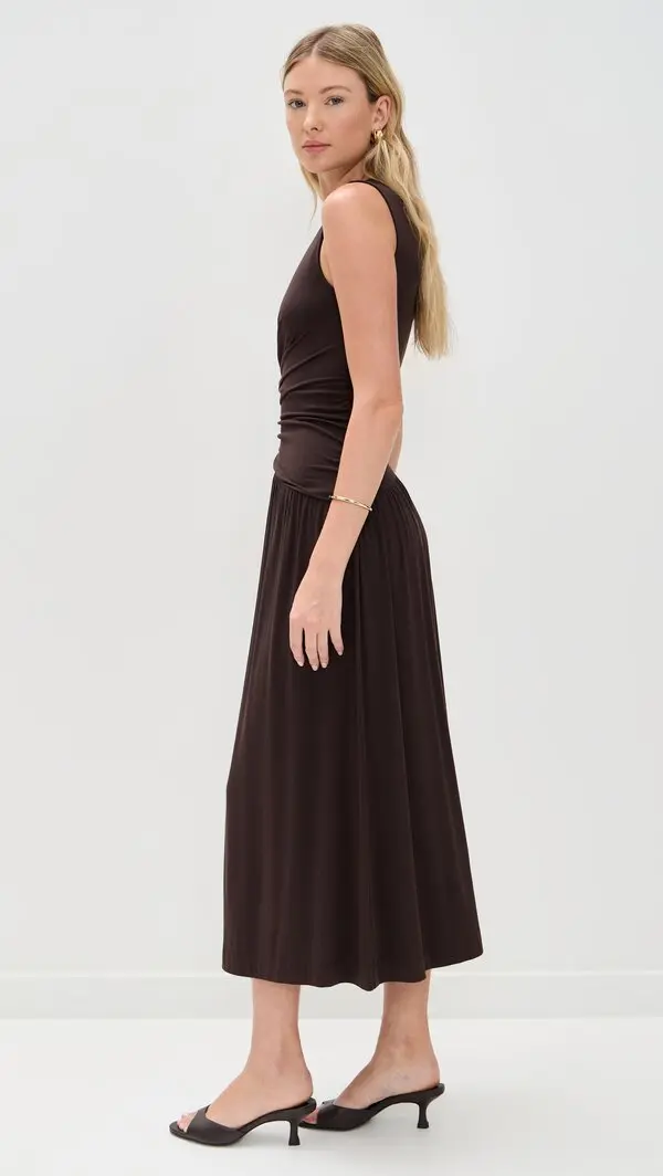 Paige Bonita Midi Dress - Java