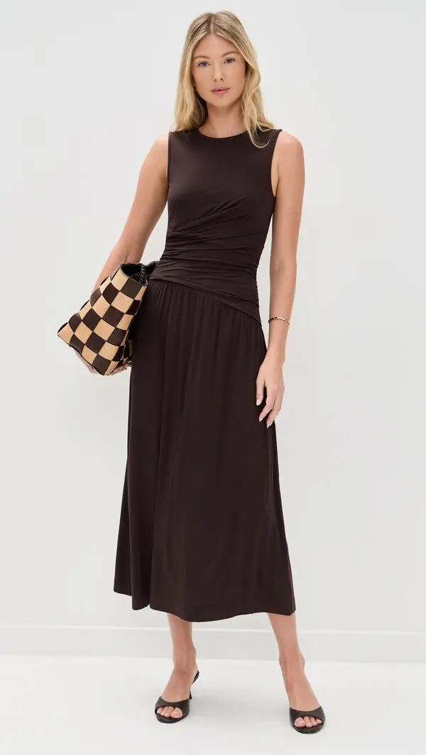 Paige Bonita Midi Dress - Java