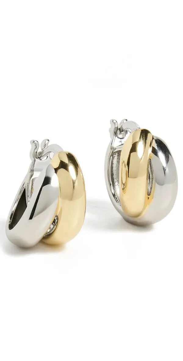 Shashi Ross Hoops - Gold/silver