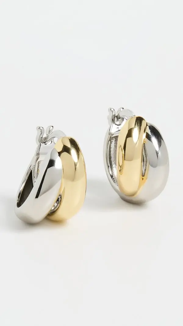 Shashi Ross Hoops - Gold/silver