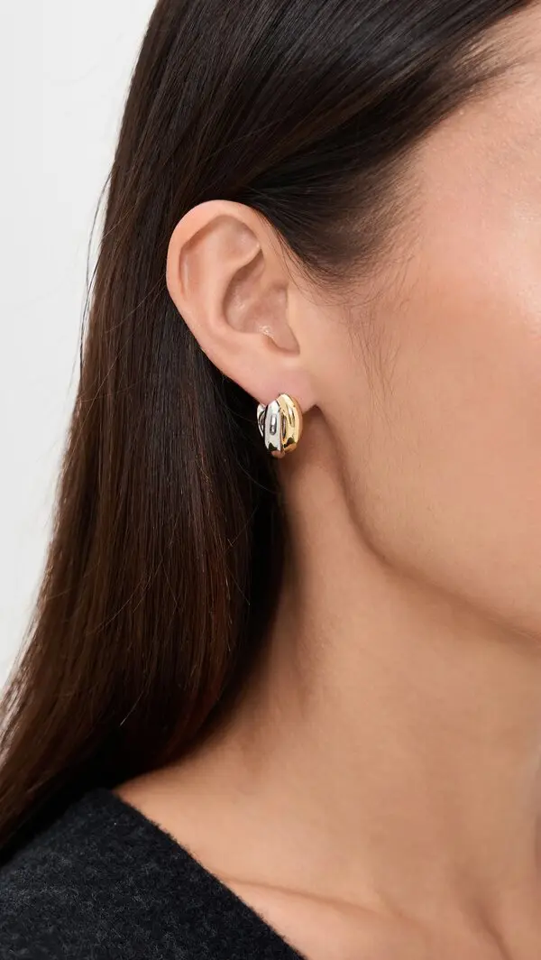Shashi Ross Hoops - Gold/silver