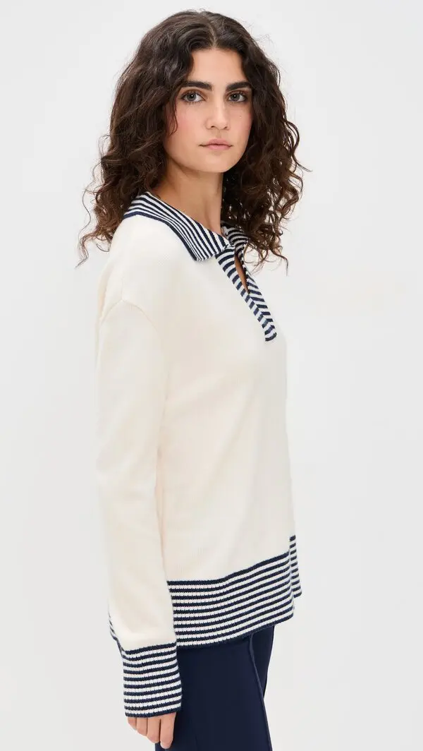 Addison Bay Striped Rugby Sweater