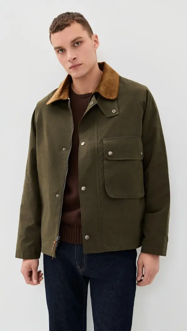KNICKERBOCKER Bay Waxed Cotton & Nylon Jacket