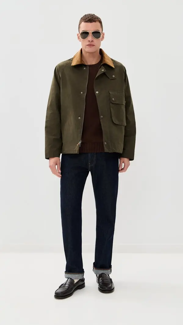 KNICKERBOCKER Bay Waxed Cotton & Nylon Jacket