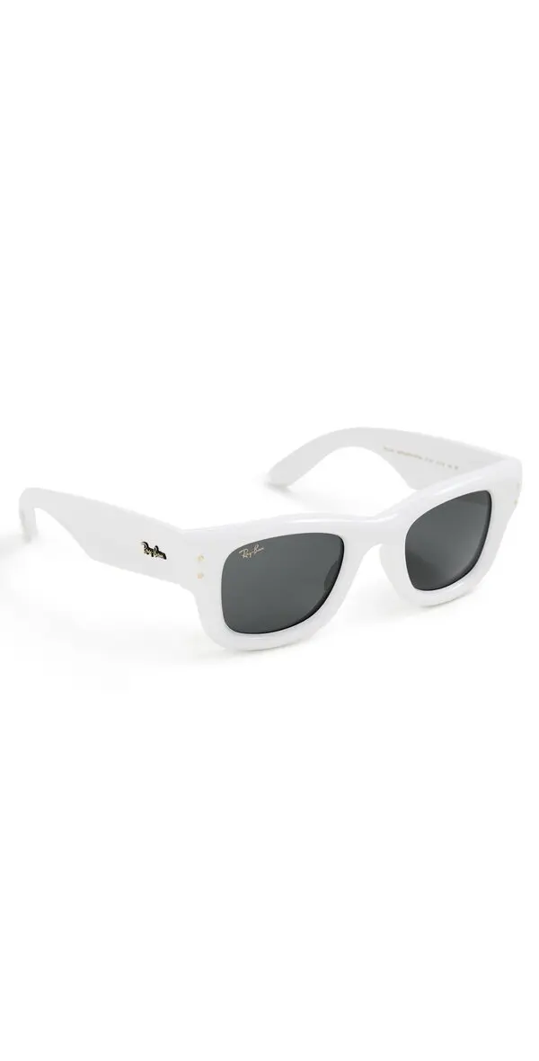 Ray-ban X A$ap Rocky Wayfarer Puffer Sunglasses - White