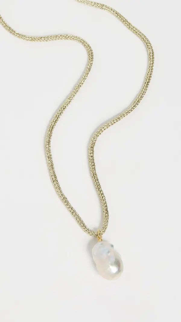 HART Gold Metallic Pearl Necklace