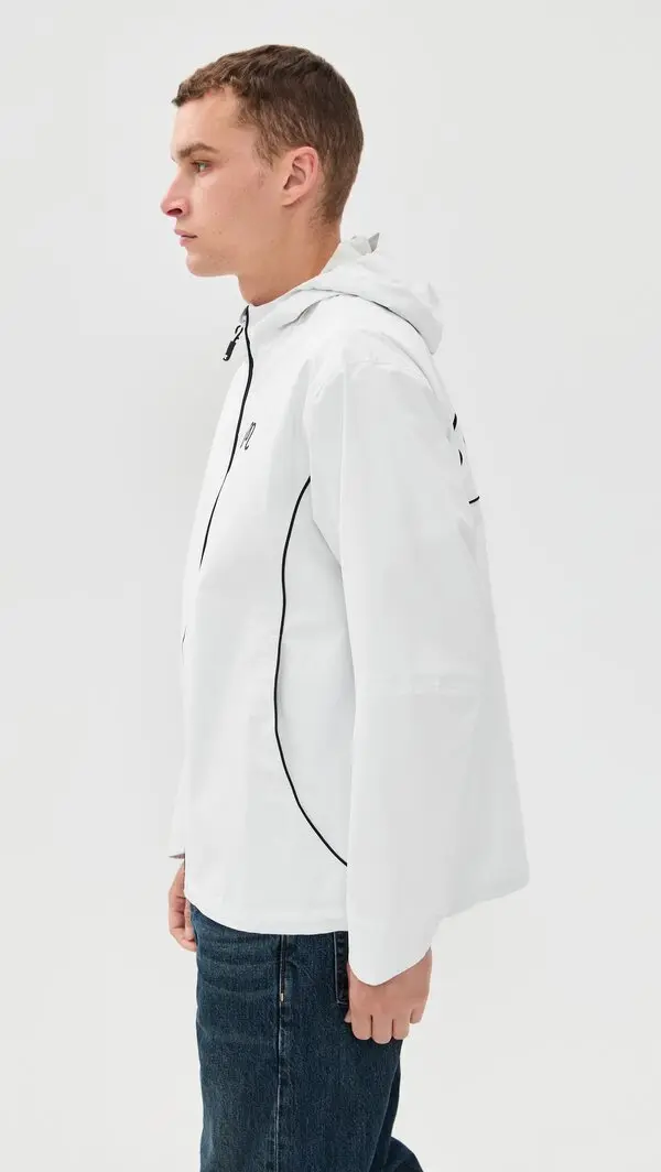 MALBON Cloud Burst Jacket - White