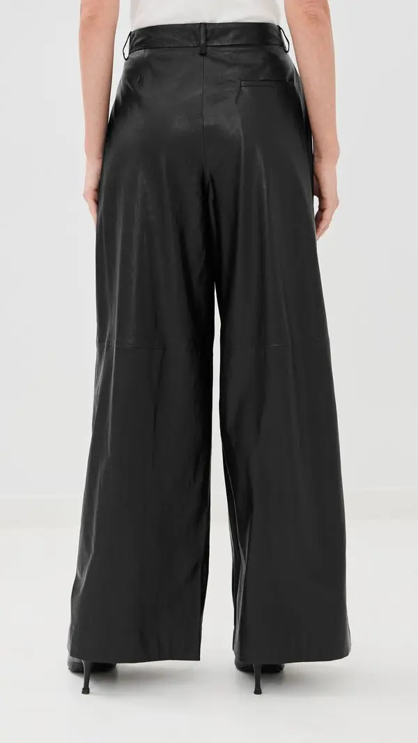 TWP Leather Avery Trousers