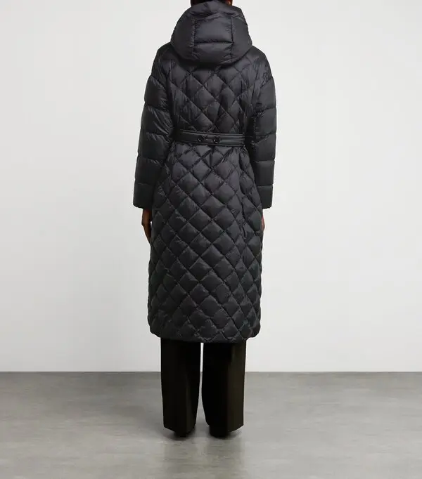 Max Mara The Cube Quilted Down Parka Coat