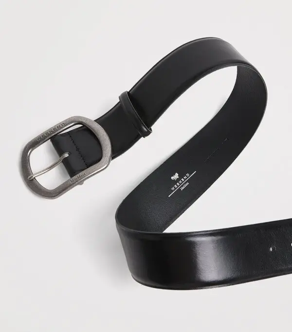 Max Mara Leather Wide Belt
