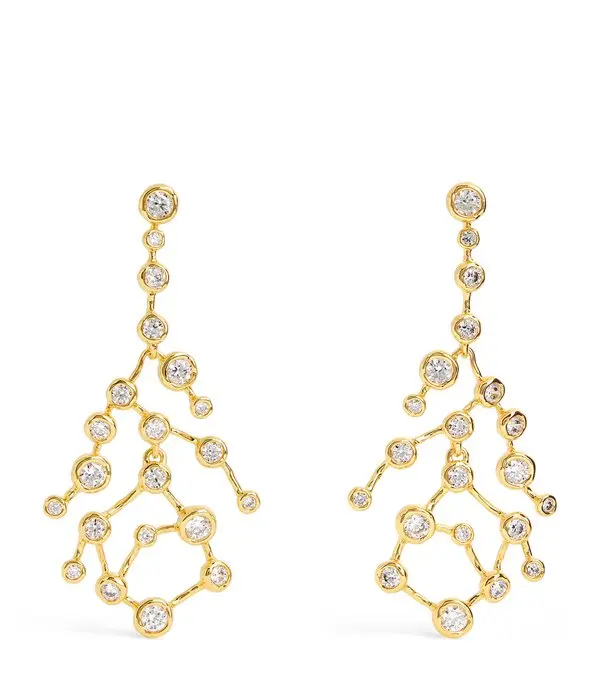 Alexis Bittar Plated Asterales Celestial Earrings - Gold