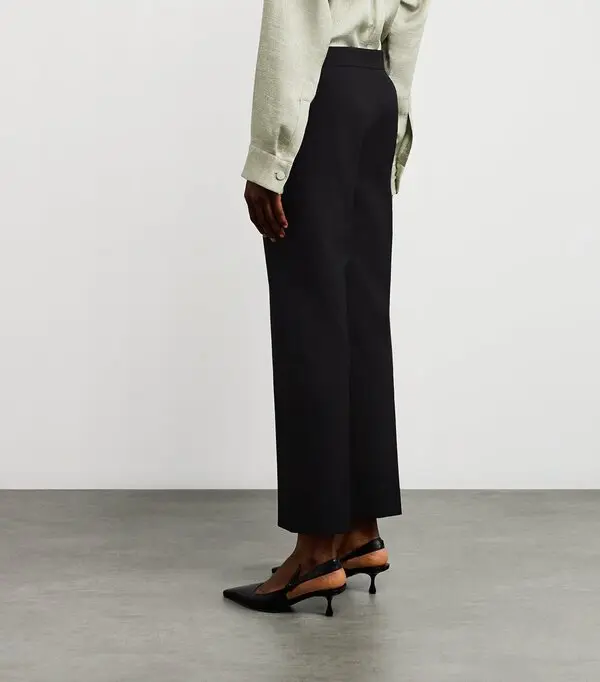 Max Mara Gabardine Slim Trousers