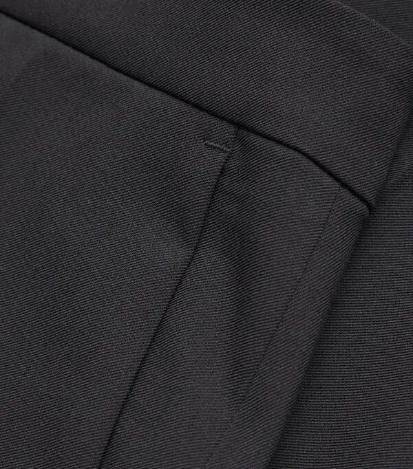 Max Mara Gabardine Slim Trousers