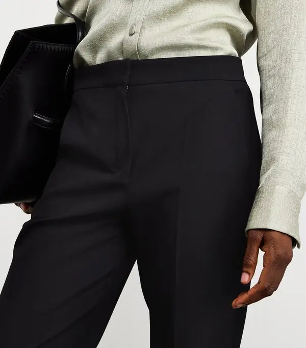 Max Mara Gabardine Slim Trousers