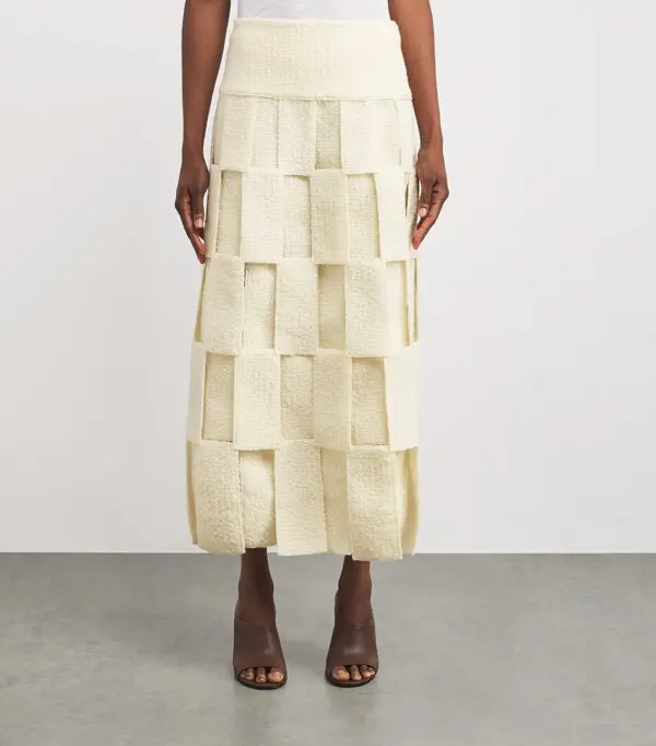 A.W.A.K.E. Mode Rectangle Maxi Skirt