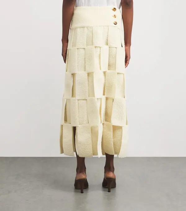A.W.A.K.E. Mode Rectangle Maxi Skirt