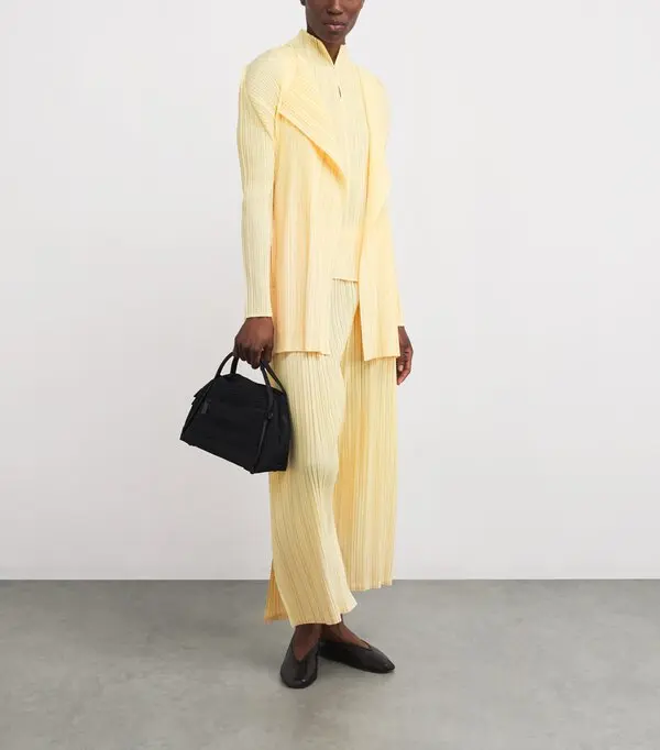 Issey Miyake Mellow Pleats Coat