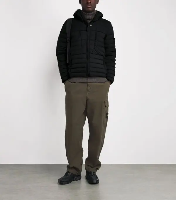Stone Island Down Hooded Padded Jacket
