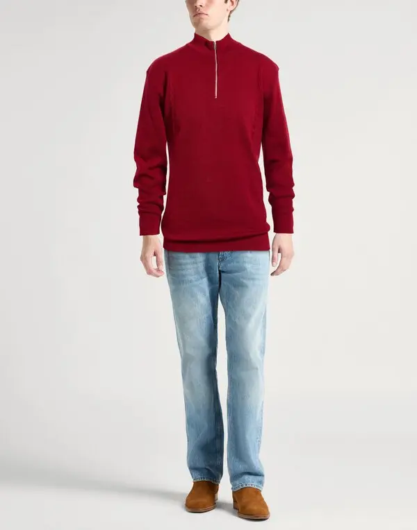 DANIELE FIESOLI Turtleneck Merino Wool Pullover