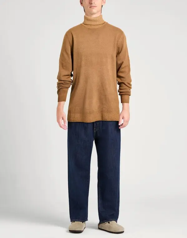 Woolrich Turtleneck Virgin Wool Pullover - Brown