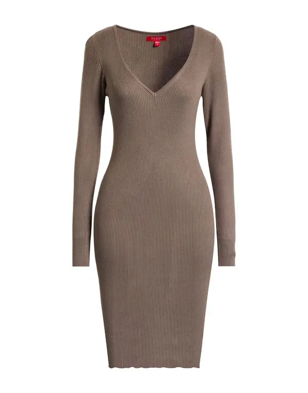 guess bodycon dress Glitter Cowl Bodycon Mini Dress in Black-swatch main image 0