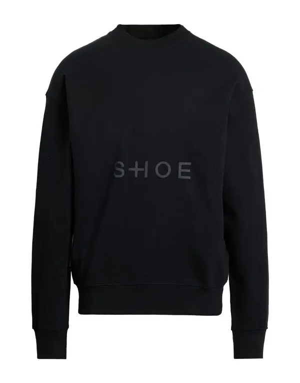 SHOE Fleece Sweatshirt With Logo - Black